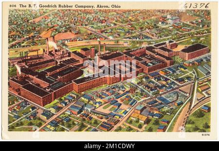 The B. F. Goodrich Rubber Company Factory, Akron, Ohio Date: 1930s ...