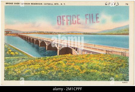 Bridge over Ashokan Reservoir, Catskill Mts., N. Y. , Bridges, Lakes ...