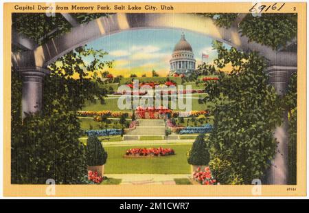Capitol dome from Memory Park, Salt Lake City, Utah , Parks, Capitols ...