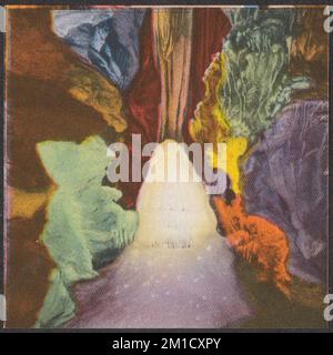 A cave , Caves, Tichnor Brothers Collection, postcards of the United ...