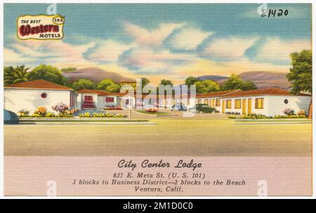 City Center Lodge, 837 E. Meta St. (U. S. 101), 3 blocks to Business ...