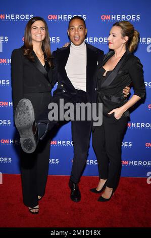 (L-R) Kaitlan Collins, Don Lemon, and Poppy Harlow attend the 16th annual CNN Heroes: An All ...