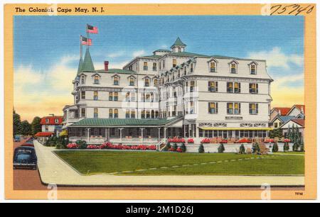 The Colonial, Cape May, N. J. , Hotels, Tichnor Brothers Collection ...