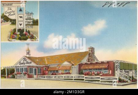 The Country House , Restaurants, Tichnor Brothers Collection, postcards ...