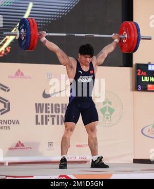 Bogota, Colombia. 11th Dec, 2022. Li Dayin of China poses during the ...