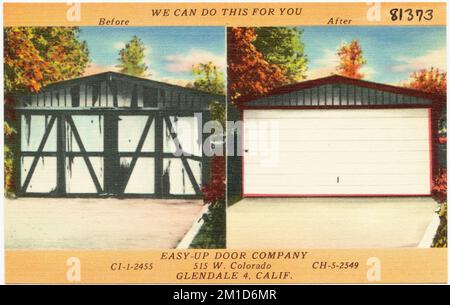 Easy Up Door Company, 515 W. Colorado, Glendale 4, Calif., We can do ...