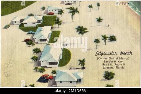 Edgewater Beach, (on the Gulf of Mexico), Longboat Key, Box 131, Route ...