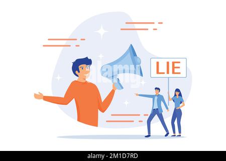 Cheating abstract concept vector illustration Stock Vector Image & Art ...