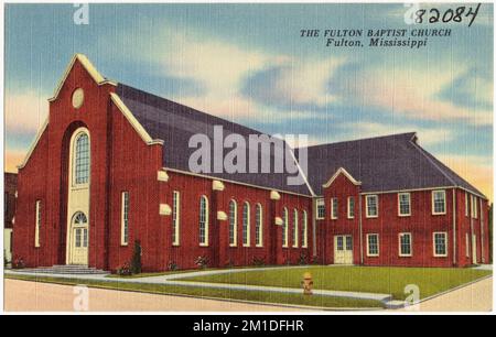 The Fulton Baptist Church, Fulton, Mississippi , Churches, Tichnor ...