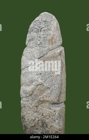 Tombstone statue (Balbal), Bishkek, Kyrgyzstan, Central Asia, Asia ...