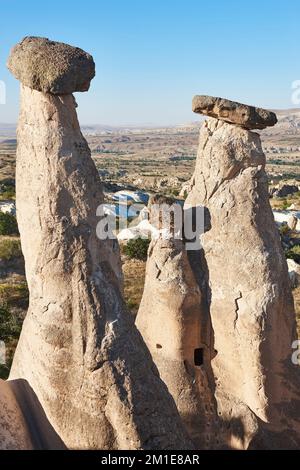 View of Urgup village in Cappadocia, Turkey Stock Photo - Alamy