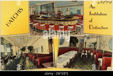 Hatchis. An institution of distinction , Restaurants, Tichnor Brothers ...