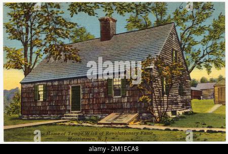 The home of Tempe Wick of revolutionary fame, Morristown, N. J ...