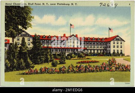 Hotel Champlain, Bluff Point, N. Y., near Plattsburg, N. Y. , Hotels ...