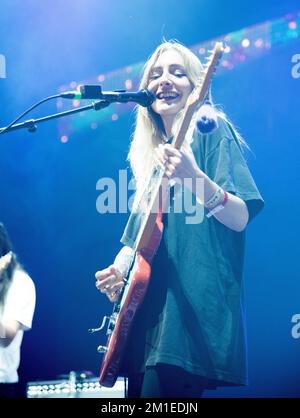Hester Chambers of Wet Leg performs live at Days Coca Cola Festival in ...