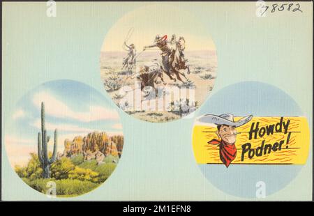Howdy podner! , Cowboys, Horses, Horseback riding, Cactus, Cattle ...