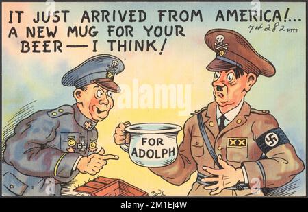 It just arrived from America! A new mug for your beer - I think ...