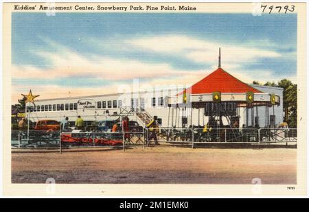 Kiddies' Amusement Center, Snowberry Park, Pine Point, Maine ...