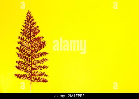 Holidays Christmas Tree with Left Side Copy Space Stock Photo - Alamy