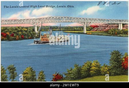 The Lorain Central High Level Bridge, Lorain, Ohio , Bridges, Tichnor ...