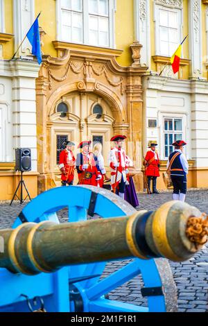 Changing of the guards, Parade Ceramony, Union Square, Timișoara Art ...