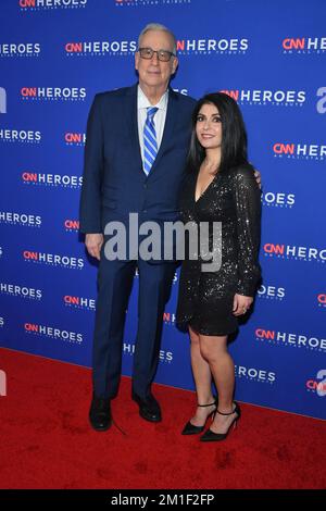(L-R) Richard Roth and Samira Jafari attend the 16th annual CNN Heroes ...