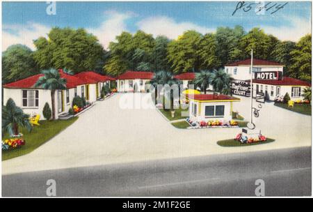 Mayflower Court , Motels, Tichnor Brothers Collection, postcards of the ...