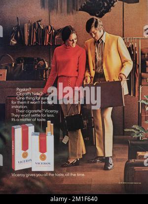Vintage 20 November 1970 "Life" magazine advert, United States Stock ...