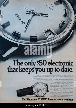 Vintage 20 November 1970 "Life" magazine advert, United States Stock ...