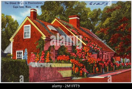 The oldest house in Provincetown, Cape Cod, Mass. , Houses, Tichnor ...