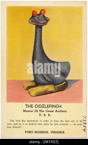 The Oozlefinch, mascot of the Coast Artillery, U. S. A., Fort Monroe ...