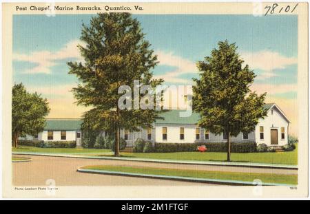 Post Chapel, Marine Corps Schools, Quantico, Va. , Military facilities ...