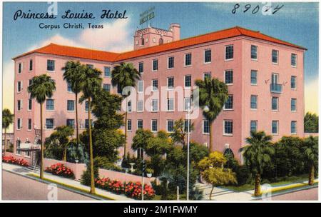 Princess Louise Hotel, Corpus Christi, Texas , Hotels, Tichnor Brothers ...