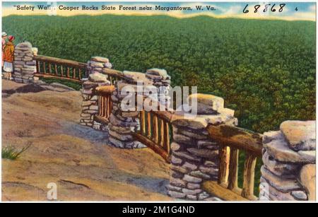 'Safety Wall,' Cooper Rocks State Forest near Morgantown, W. Va ...