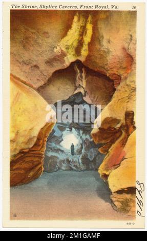 The Shrine -- Skyline Caverns, Front Royal, Va. , Caves, Tichnor ...