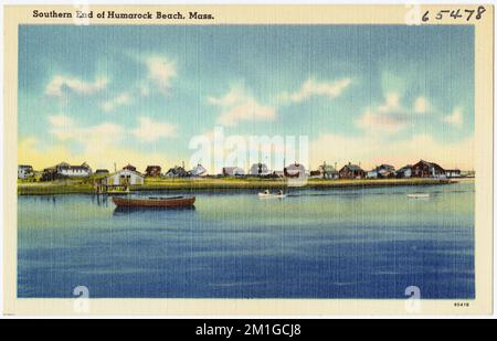Southern End of Humarock Beach, Mass. , Beaches, Boats, Tichnor ...