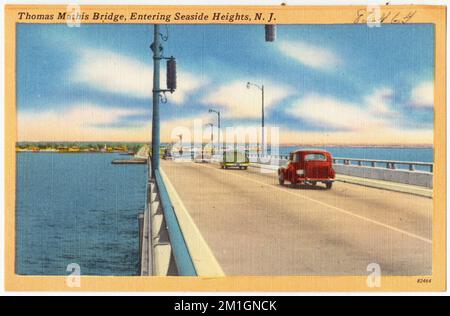 Thomas Mathis Bridge, entering Seaside Heights, N. J. , Bridges, Seas ...