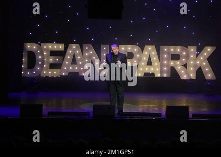 Scottish Comedian Dean Park & his wife Karen Logan entertaining at the ...