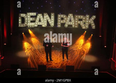 Scottish Comedian Dean Park & his wife Karen Logan entertaining at the ...