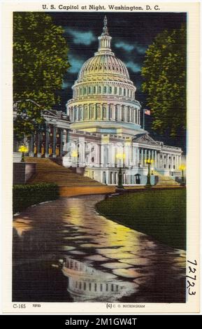 U. S. Capitol, Washington, D. C. , Capitols, Tichnor Brothers ...
