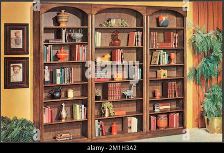 Wall bookcase units - by Forest , Bookcases, Tichnor Brothers ...