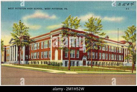 West Pittston High School, West Pittston, PA. , Schools, Tichnor ...