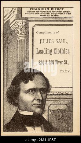 Franklin Pierce (November 23, 1804 - October 8, 1869) was the 14th ...