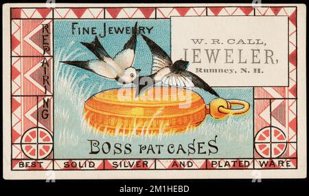 Repairing, fine jewelry, Boss pat cases, best solid silver and plated ...