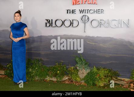 MINNIE DRIVER in THE WITCHER: BLOOD ORIGIN (2022), directed by SARAH O ...