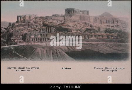 Θεατρον Ηρωδου του Αττικου και Ακροπολις - Théâtre Hérode Atticus et l ...