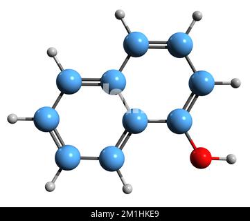 3D image of Furfural skeletal formula - molecular chemical structure of ...