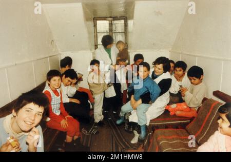 VOLUNTEERS INSIDE AN ORPHANAGE IN URLATI JUST ONE OF MANY OVERCROWDED ...
