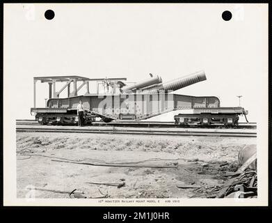 16' howitzer railway mount model E , Artillery Weaponry, Howitzers ...