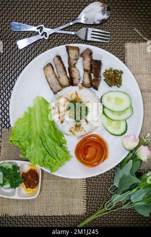 Babi Panggang, the Batak North Sumatra Dish Roast Pork in Traditional ...